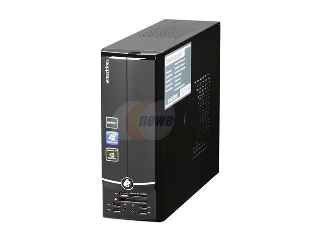 eMachines Desktop PC EL1352-51 AMD Athlon II 170u 2GB DDR3 500GB HDD ...