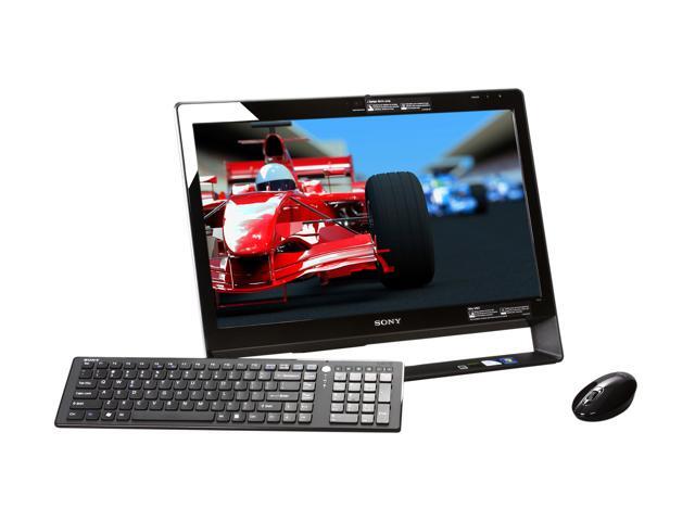 Sony Desktop PC VAIO J Series VPCJ112FX/B Intel Pentium P6000 4GB DDR3 500GB HDD 21.5 ...