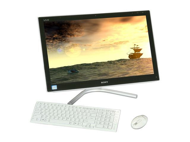 Open Box: Sony All-in-One PC VAIO SVL24112FX/W Intel Core i5-3210M 6GB 1TB HDD 24" Windows 7 ...