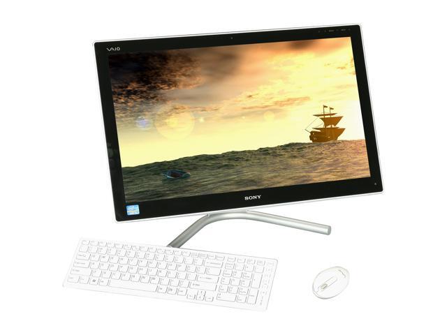 Open Box: Sony All-in-One PC VAIO SVL24114FX/W Intel Core i5-3210M 6GB ...