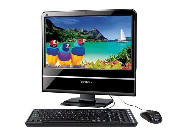 ViewSonic Desktop PC VPC100 Intel Atom N270 1GB DDR2 160GB HDD 18.5 ...
