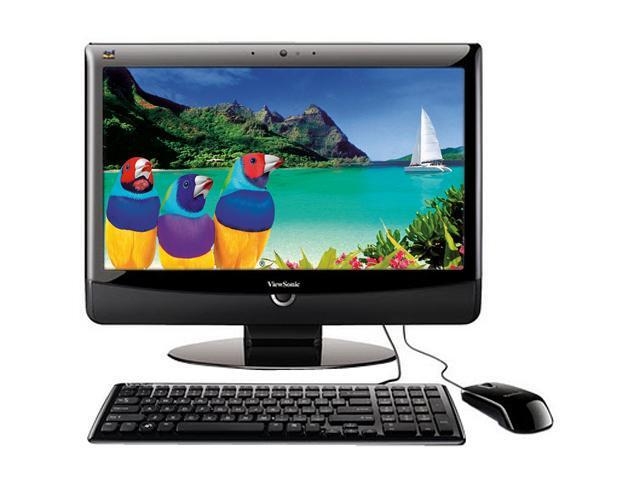 ViewSonic All-in-One PC VPC190 Intel Atom D510 2GB DDR2 160GB HDD 18.5 ...