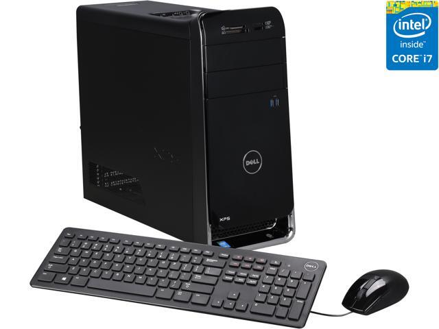 Open Box: DELL Desktop Computer XPS X8700-2815BLK Intel Core i7-4790 ...