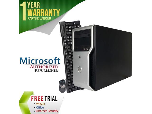 Refurbished: DELL Desktop Computer Precision T1600 Intel Xeon E3-1225 ...