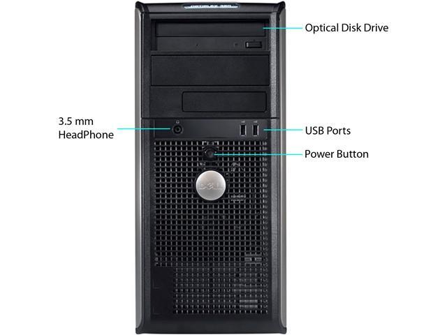 Refurbished: DELL Desktop Computer 320 Dual Core 1.60GHz 2 GB 80GB HDD ...