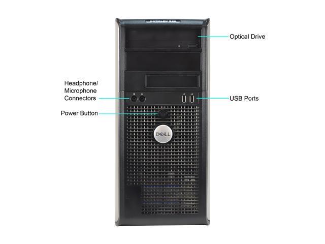 Refurbished: DELL Desktop Computer 360 Dual Core 2.50GHz 2 GB 160GB HDD ...