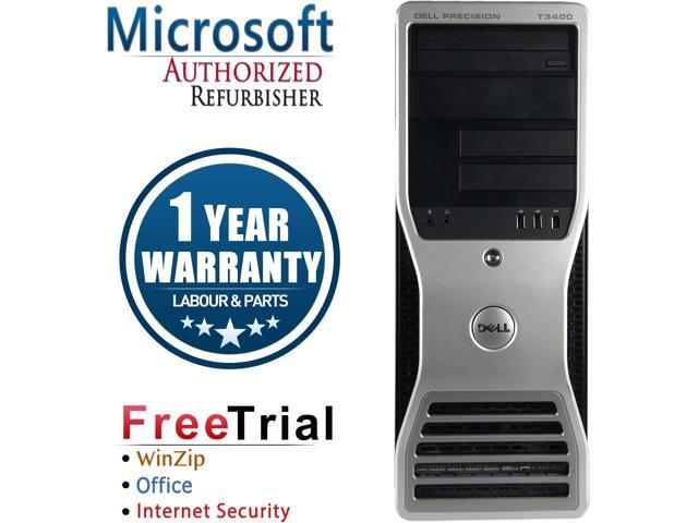 Refurbished: DELL Desktop Computer Precision T3400 Intel Core 2 Duo ...