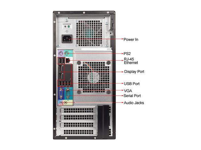 Refurbished: DELL Desktop Computer OptiPlex 9020-Tower Intel Core i5 ...