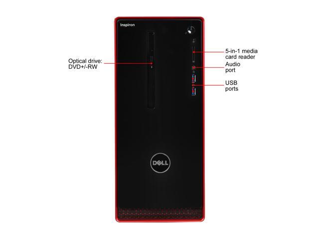 DELL Desktop Computer Inspiron 3655 i3655-3852BLK AMD A8-7410 8 GB ...