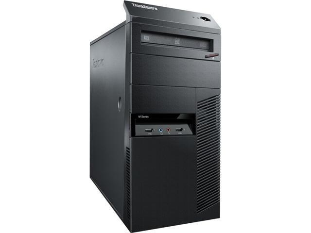 Lenovo ThinkCentre M77 1995A9U Desktop Computer Phenom II X2 B53 2.8GHz - Tower - Business Black ...