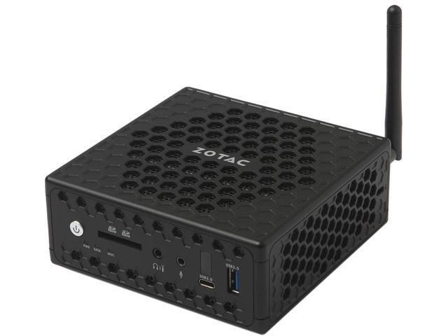 Zotac Desktop Computer ZBOX-CI325NANO-U-W2C Intel Celeron N3160 4 GB ...