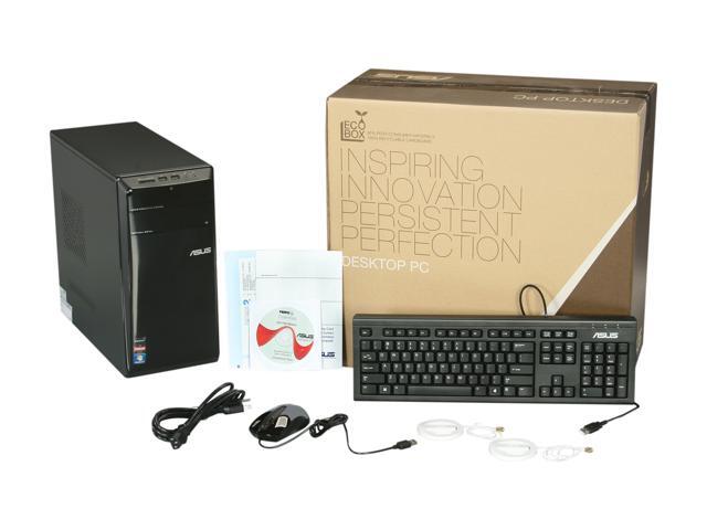 ASUS Desktop PC CM1740-US-2AA AMD A6-3600 4GB DDR3 1.5TB HDD AMD Radeon ...