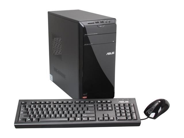 ASUS Desktop PC CM1740-US002S AMD A6-3620 6GB DDR3 1TB HDD AMD Radeon ...