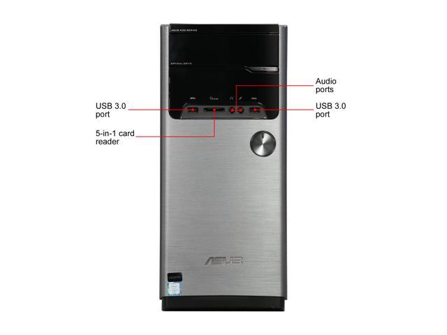 Refurbished: ASUS Desktop Computer M32CD-US010T Intel Core i7 6th Gen ...