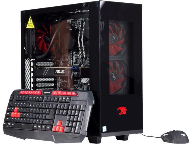 iBUYPOWER Desktop PC NE5204Ei Intel Core i7-7700K 16GB DDR4 3TB HDD 240 ...