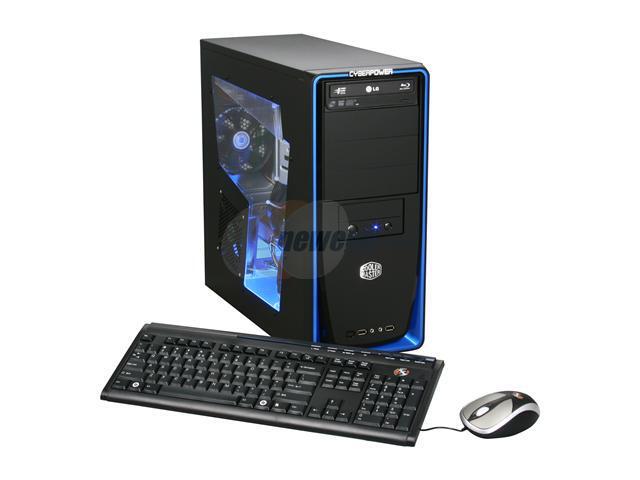 CyberpowerPC Desktop PC Gamer Xtreme 1034 Intel Core i7-960 6GB DDR3 ...