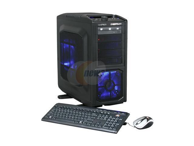 CyberpowerPC Desktop PC Gamer Xtreme 1067LQ Intel Core i7-930 12GB DDR3 ...
