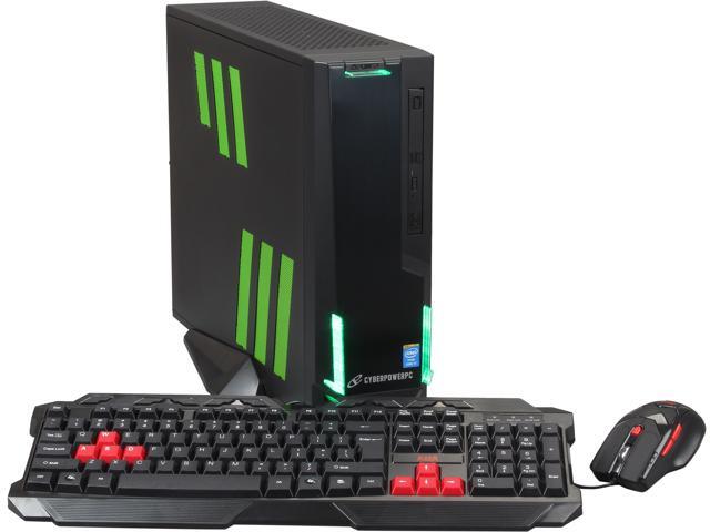 CyberpowerPC Desktop PC Zeus Mini H300 ZMH300 Intel Core i7-4770K 8GB ...