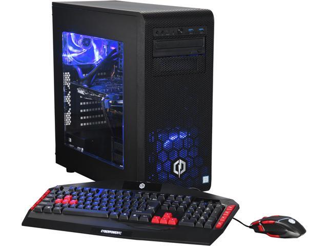 CyberpowerPC Desktop Computer Zeus Evo Thunder S55LQ Intel Core i7 ...
