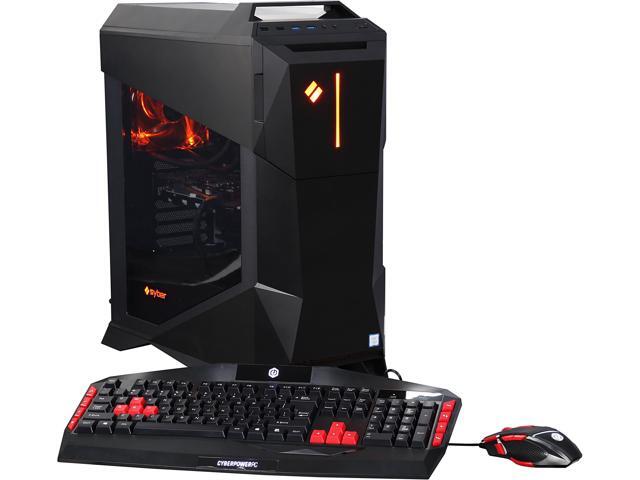 CyberpowerPC Desktop Computer SYBER M VR200 Intel Core i5-6600K 8GB ...