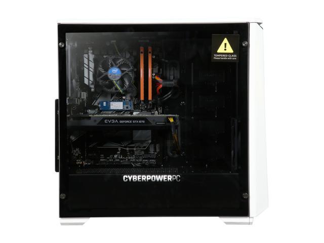 CyberpowerPC Desktop Computer Gamer Panzer VR 2270 Intel Core i5-8400 ...