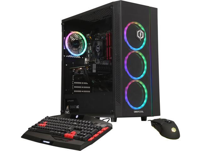 CyberpowerPC Gaming Desktop Gamer Master 2365X AMD Ryzen 3 2300X 16GB ...