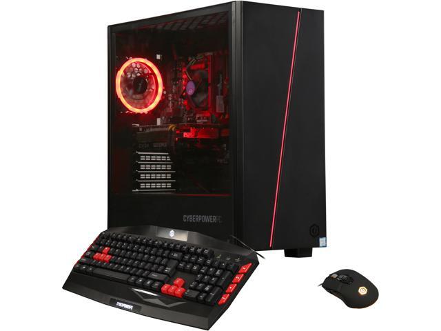 CyberpowerPC Gaming Desktop Gamer Xtreme C485X Intel Core i5-9400F 8GB DDR4 1TB HDD GeForce GTX ...