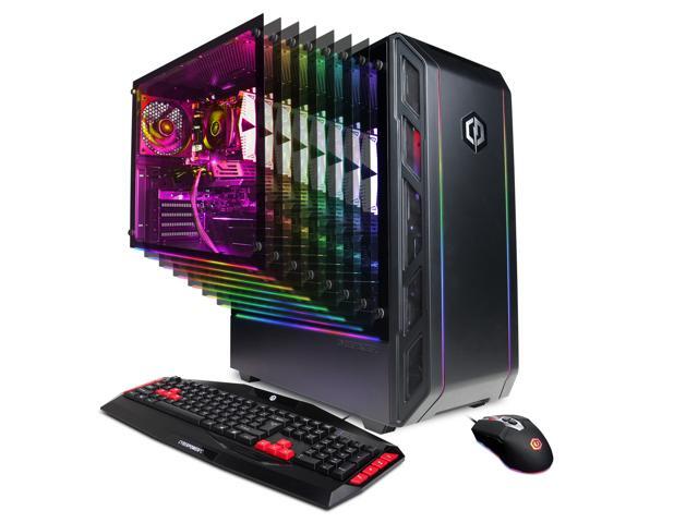 CYBERPOWERPC Gamer Force ET9958 - Gaming Desktop PC - AMD Ryzen 5 1400 ...