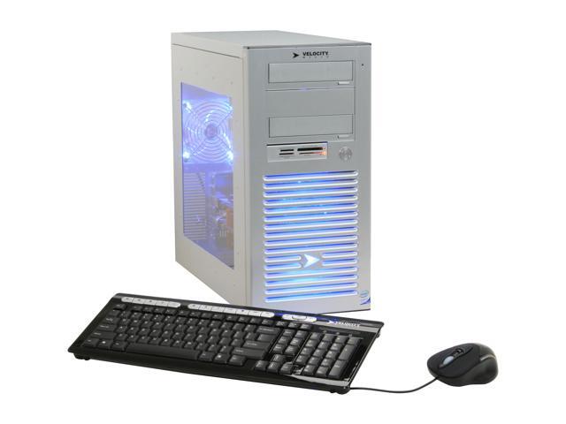 Velocity Micro Desktop PC Edge Gx325 Intel Core 2 Quad Q9300 4GB DDR2 ...