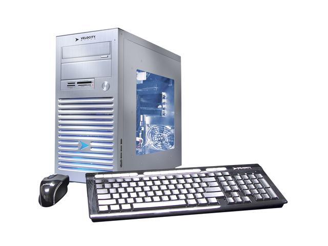 Velocity Micro Desktop PC Edge MX120SILVER Intel Core 2 Quad Q8200 4GB ...