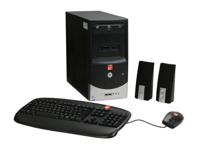 ZT Desktop PC Element 2048Vi-35 Intel Core 2 Quad Q6600 4GB DDR2 500GB ...
