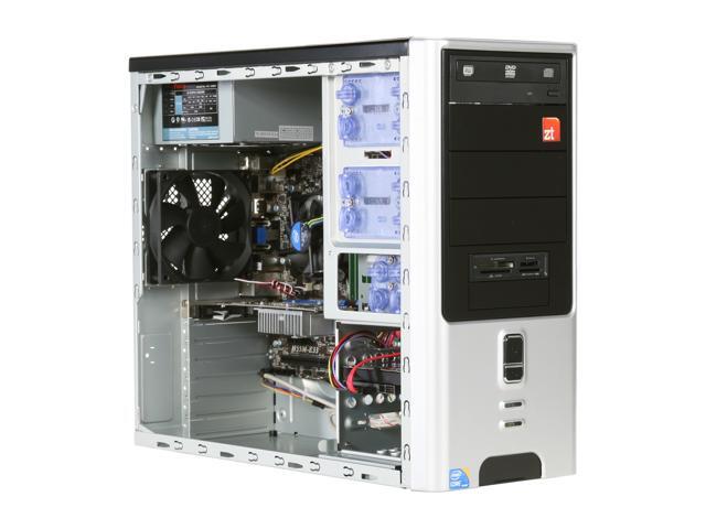 ZT Desktop PC Affinity 7442Ti Intel Core i7-860 8GB DDR3 500GB HDD ...