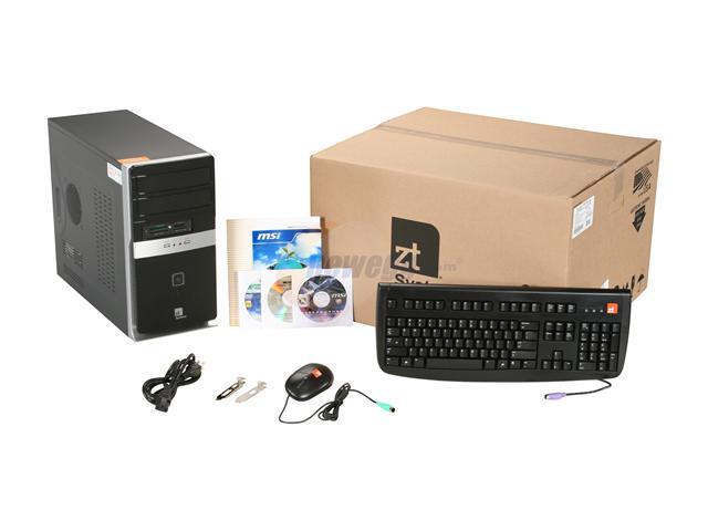 ZT Desktop PC Affinity 7296La AMD Phenom II X6 1055T 4GB DDR3 500GB HDD ...