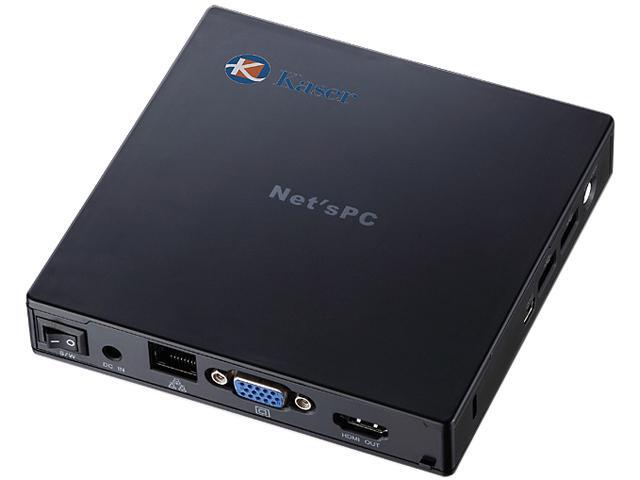 Kaser Desktop PC NetClient 1.00GHz 1GB DDR3 8 GB NAND SSD Android 4.2 ...