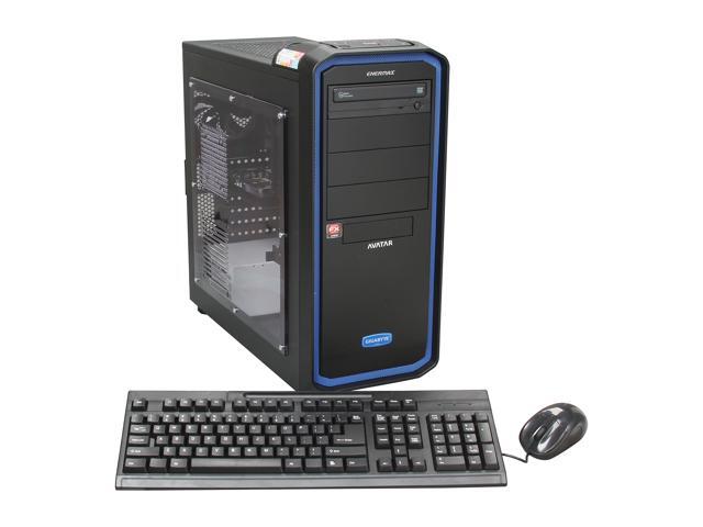 Avatar Desktop PC Gaming FX8164 AMD FX-Series FX-8120 8GB DDR3 1TB HDD ...