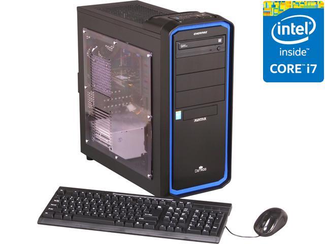 Avatar Desktop PC Gaming I7-4765 (Gen4) Intel Core i7-4770 8GB DDR3 1TB ...