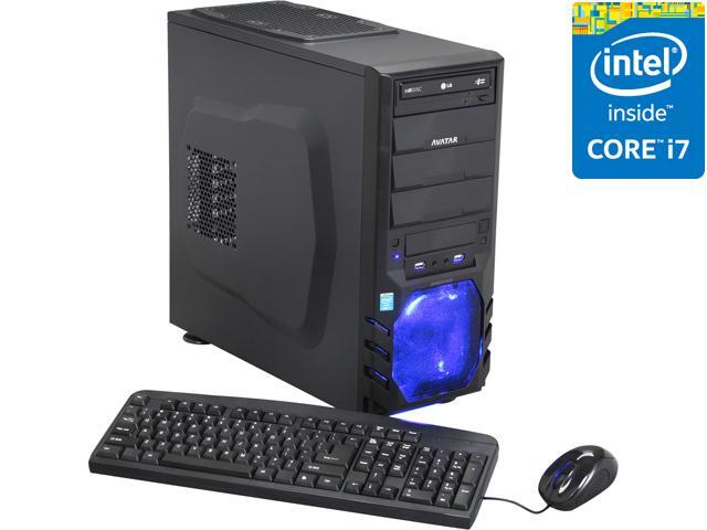 Avatar Desktop PC Gaming I7-47 (Gen4) Intel Core i7-4770 8GB DDR3 1TB ...