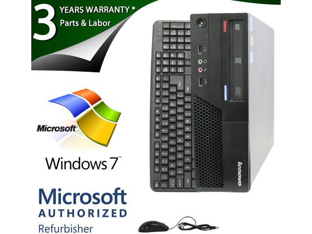 Refurbished: Lenovo Desktop PC M58 Intel Core 2 Duo E8200 4GB 2TB HDD ...