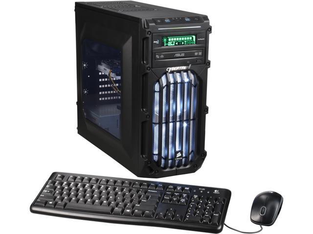 CybertronPC Desktop Computer Flux X99 X4 Intel Core i7-5820K 8GB DDR4 ...