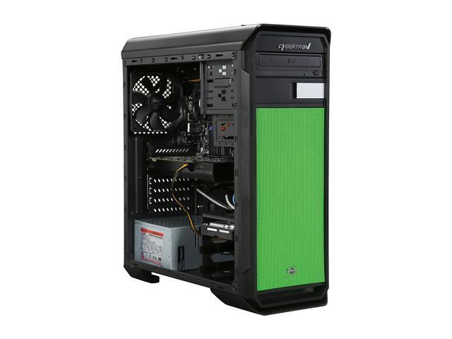 CybertronPC Desktop Computer Rhodium GTX960 (Green) AMD FX-Series FX ...
