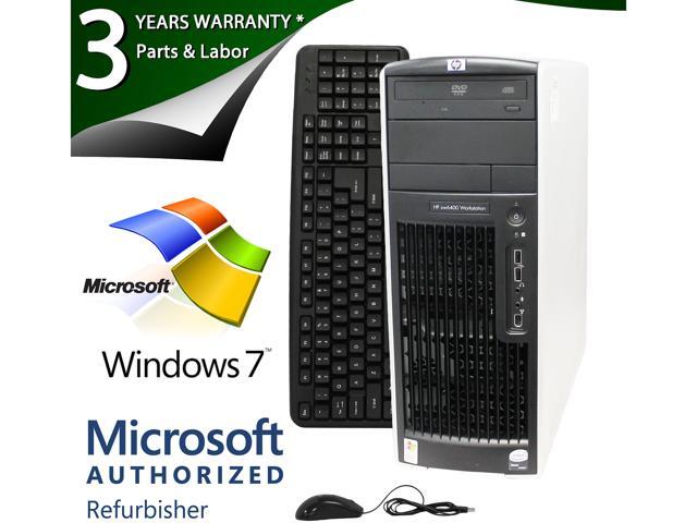 Refurbished: HP Desktop PC XW6400 Intel Xeon 5150 4GB 750GB HDD Windows ...