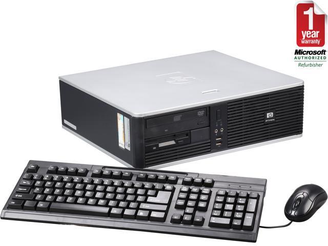 Refurbished: HP DC5700 [Microsoft Authorized Recertified] Small Form ...