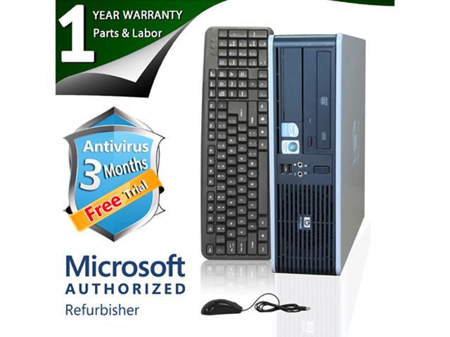 Refurbished: HP Desktop Computer DC5800 Intel Pentium E5200 4GB DDR2 ...
