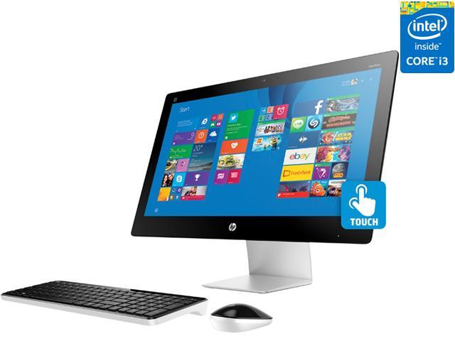 HP All-in-One Computer Pavilion 23-q020 Intel Core i3-4170T 4GB DDR3 ...