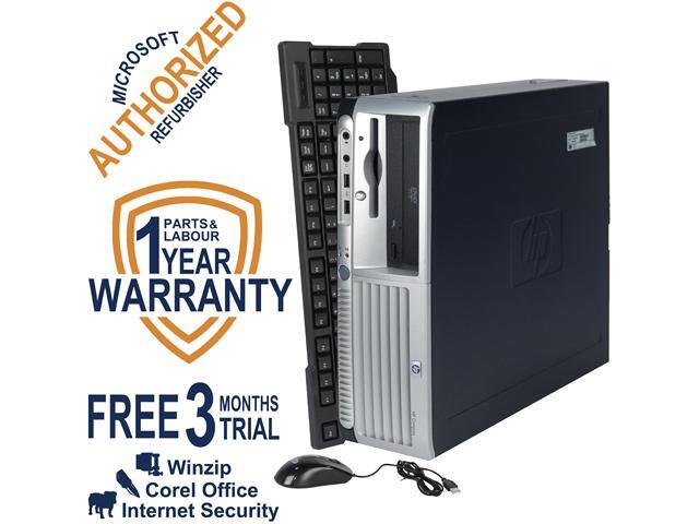 Refurbished: HP Desktop Computer DC7700 Intel Core 2 Duo E6300 2GB DDR2 ...