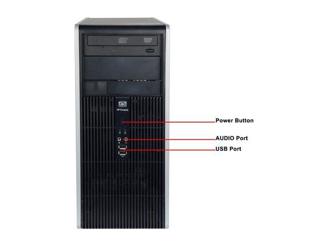 Refurbished: HP Desktop Computer DC5700 (15VFHPDT0128) Intel Core 2 Duo ...