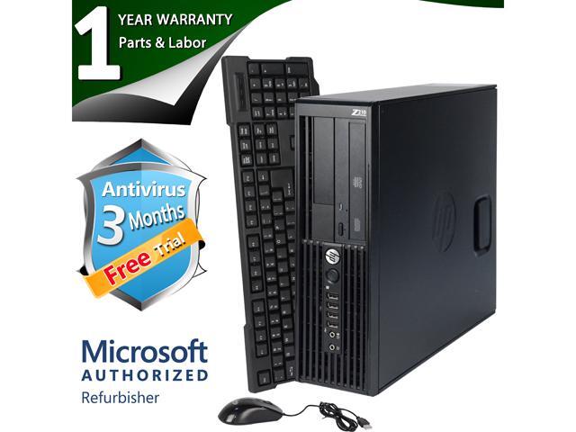Refurbished: HP Desktop Computer Z210 Xeon E3-1240 (3.30GHz) 8GB DDR3 ...