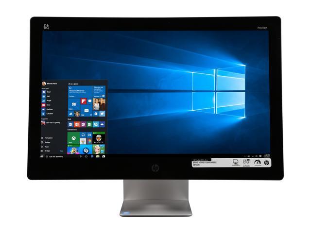 Open Box: HP All-in-One Computer 23-q120 Intel Core i3-4170T 4GB DDR3 ...