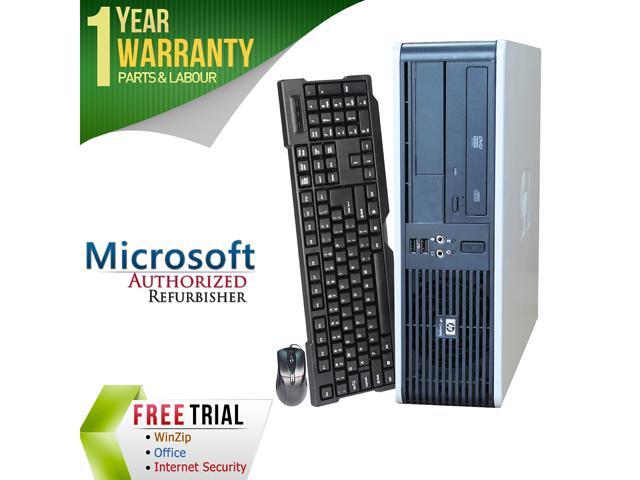 Refurbished: HP Desktop Computer DC5800 Intel Core 2 Quad Q6600 4GB ...