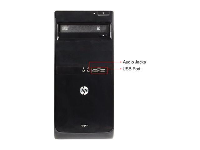 Refurbished: HP Desktop Computer PRO 3500 Intel Core i5-3470 4GB DDR3 ...